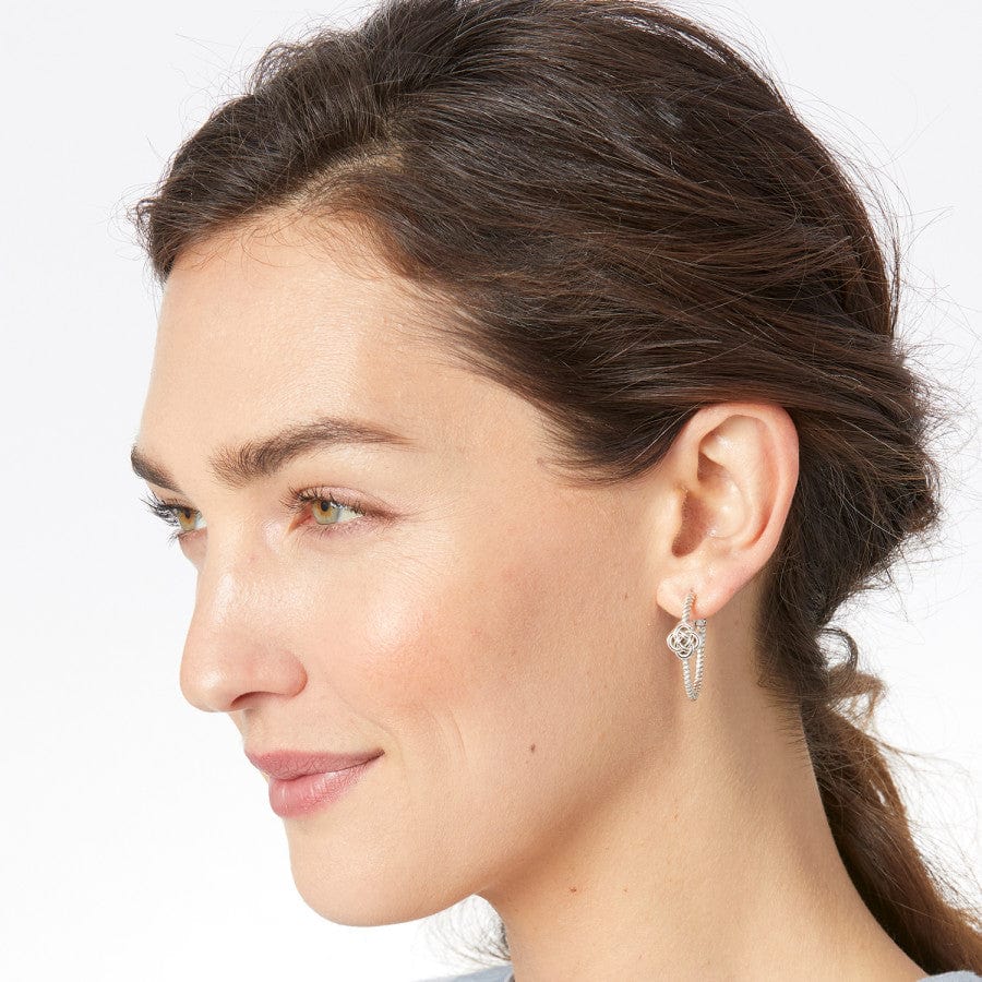 Interlok Knot Rope Hoop Earrings - Brighton