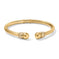 Meridian Open Hinged Bangle - Brighton