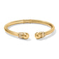 Meridian Open Hinged Bangle - Brighton