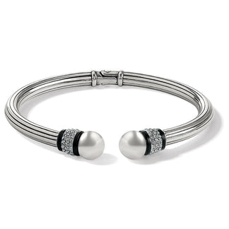 Meridian Open Hinged Bangle - Brighton