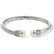 Meridian Open Hinged Bangle - Brighton