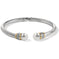 Meridian Open Hinged Bangle - Brighton
