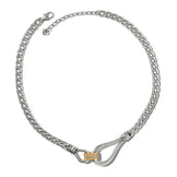 Meridian Suez Two Tone Necklace - Brighton