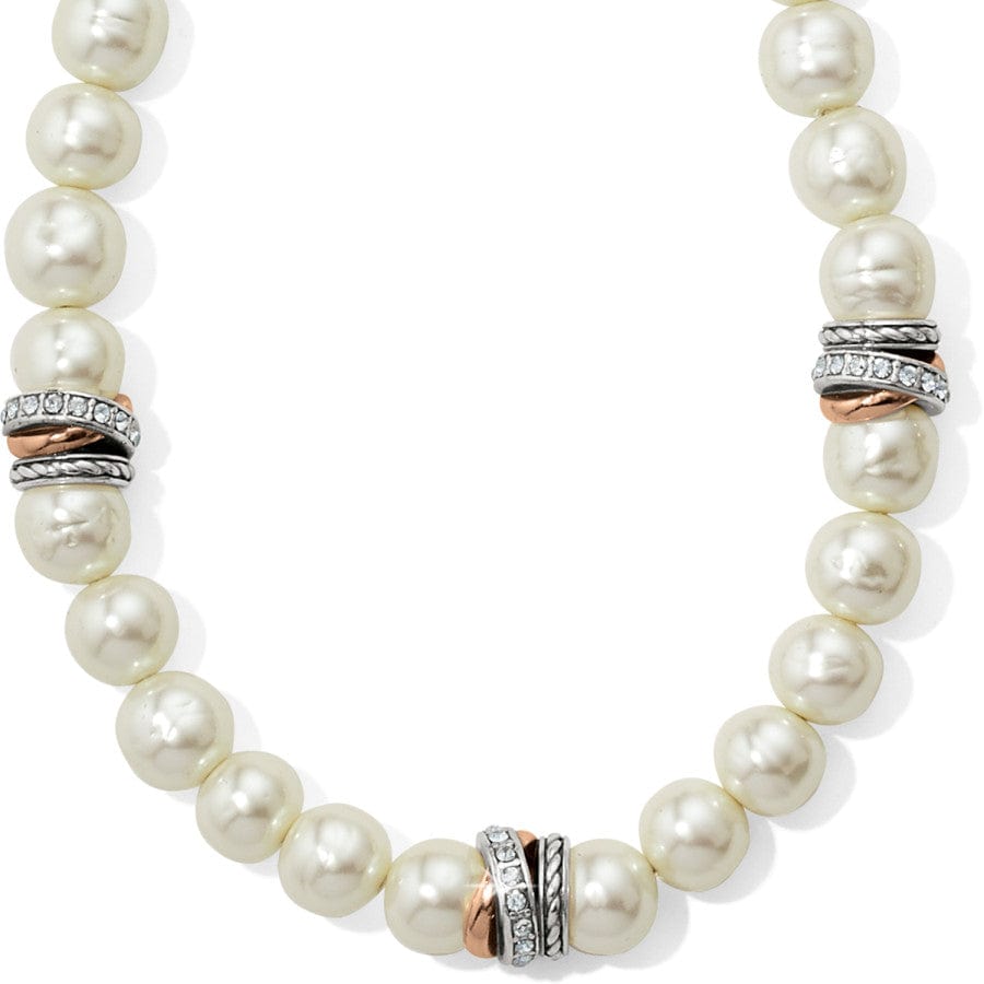 Neptune's Rings Pearl Short Necklace - Brighton