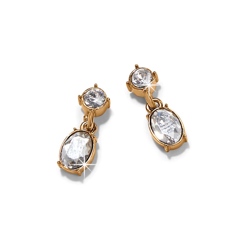 One Love Golden Petite Post Drop Earrings - Brighton