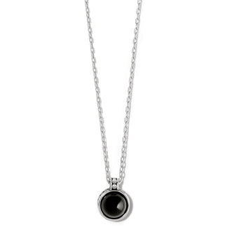 Pebble Dot Onyx Short Necklace - Brighton