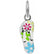 Pixie Flip Flop Charm - Brighton