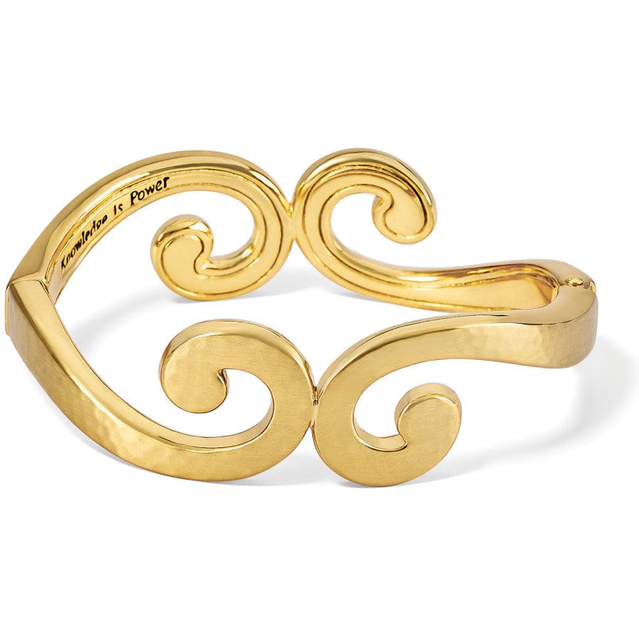 Royale Hinged Bangle - Brighton