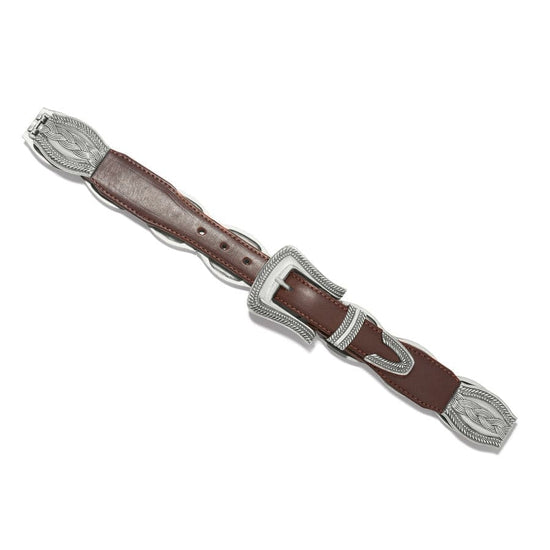 Silver Links Belt - Brighton