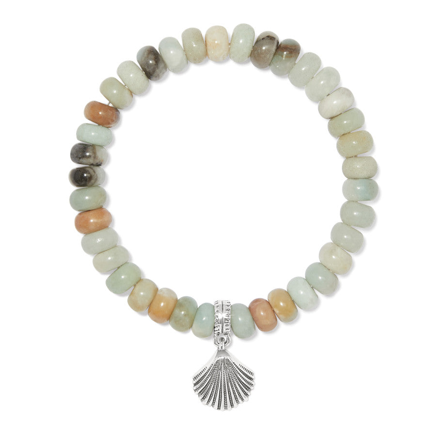 Silver Shells Bay Stretch Bracelet - Brighton