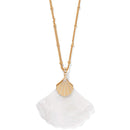 Sunset Cove Mother Of Pearl Shell Necklace - Brighton