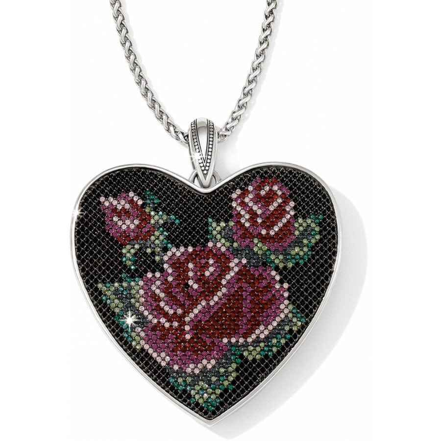 Victorian Rose Long Necklace - Brighton